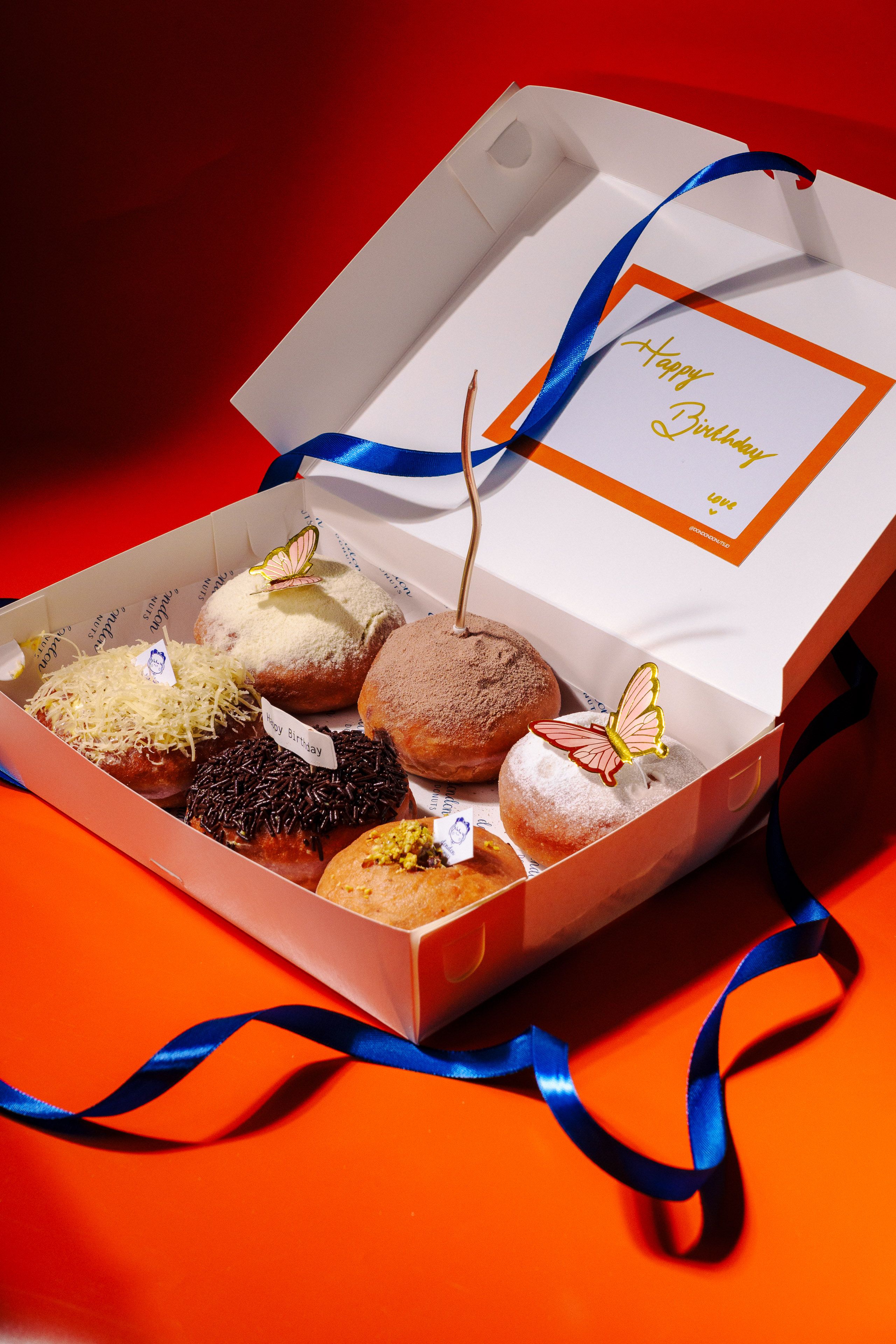 Don Don Donuts - Ube Donuts. Based in Sunter, Jakarta.